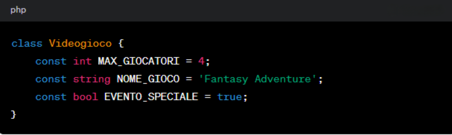 PHP e tipizzazione delle costanti di classe: un viaggio attraverso l ...